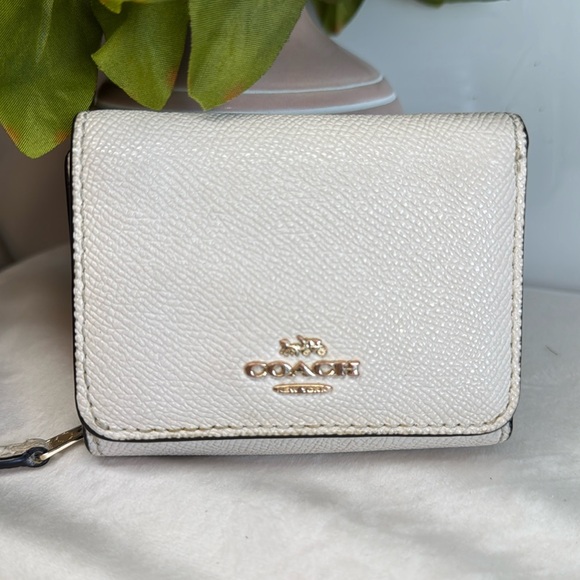 Coach | Bags | Coach Small Tri Fold Mini Wallet | Poshmark